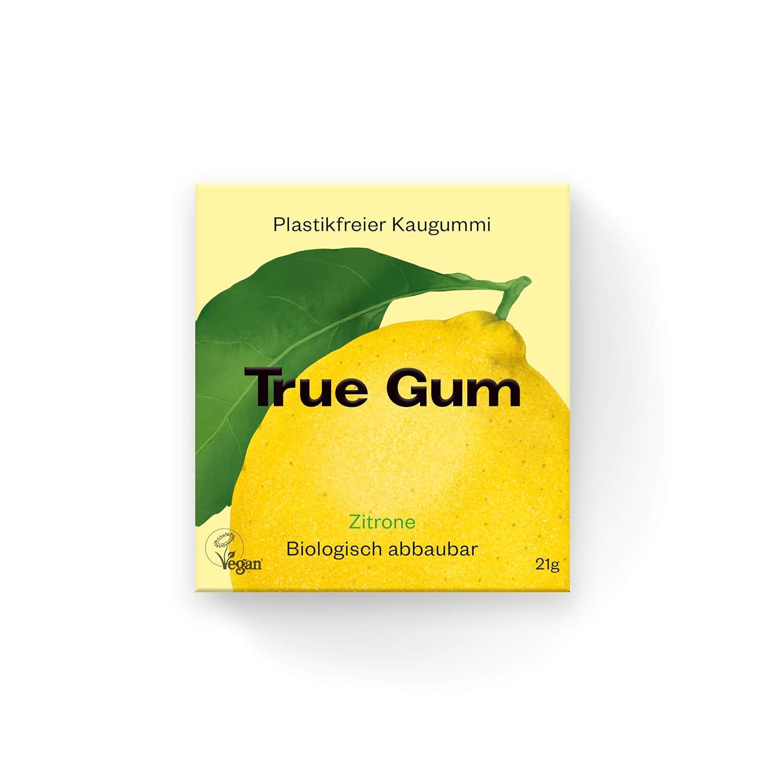 True Gum - 6 Varieties Plastic-Free Vegan Chewing Gum Set ...