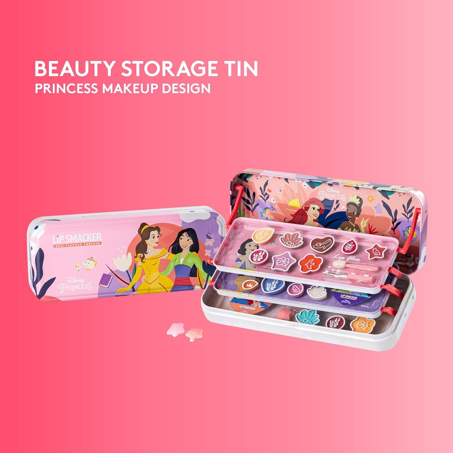 Lip Smacker Disney Princess Artisan Picnic Beauty Tin Magical 3-Tier ...