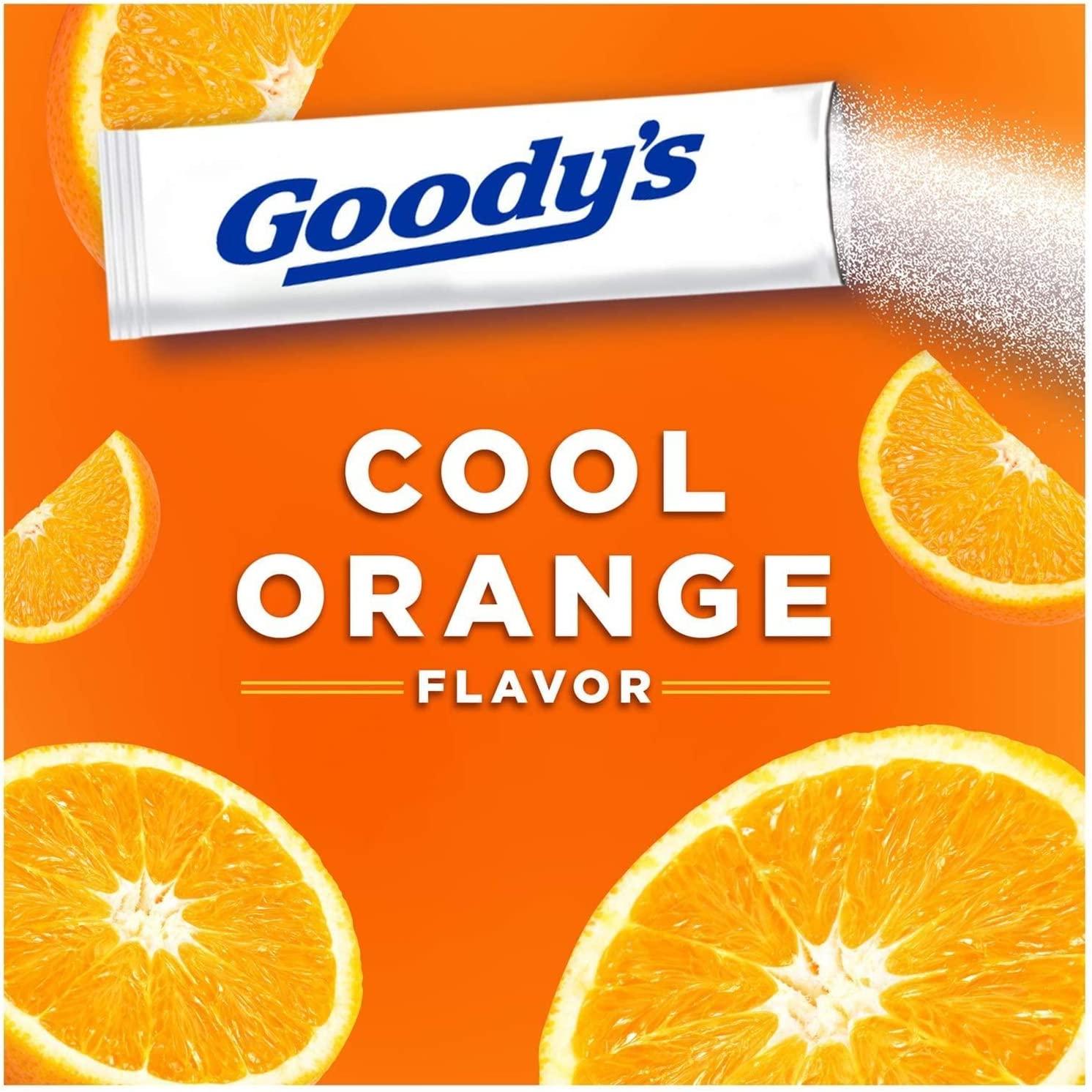 Goody's Extra Strength Headache Powder Cool Orange Flavor Dissolve ...