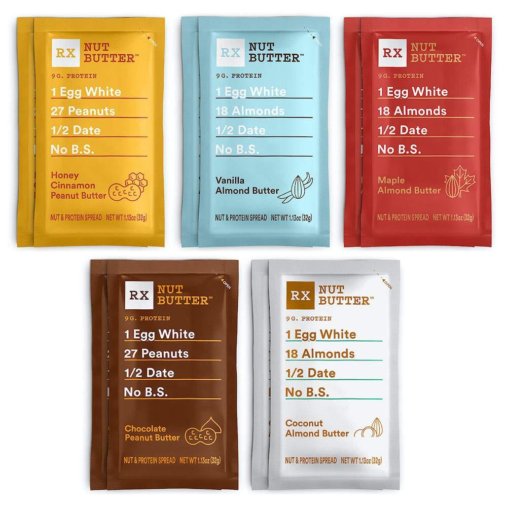 RXBAR RX Nut Butter Variety Pack - 5 Flavors - 10ct, 1.13 oz Each | Buy ...