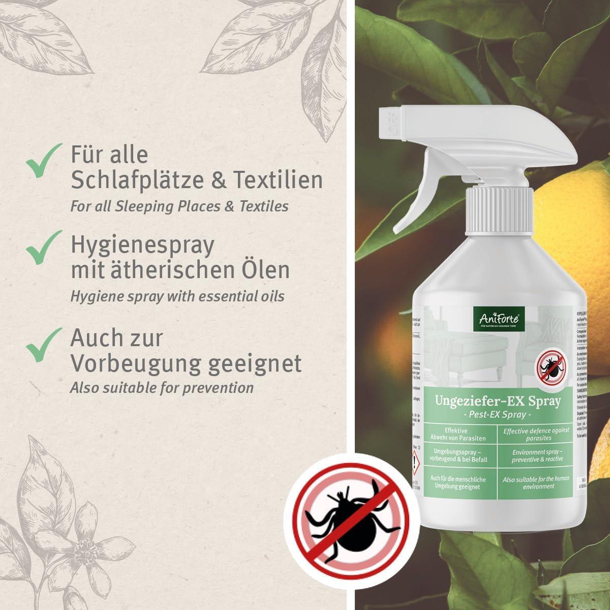 AniForte Vermin-Ex Spray 500ml | Eco-Friendly Insect & Vermin Control ...