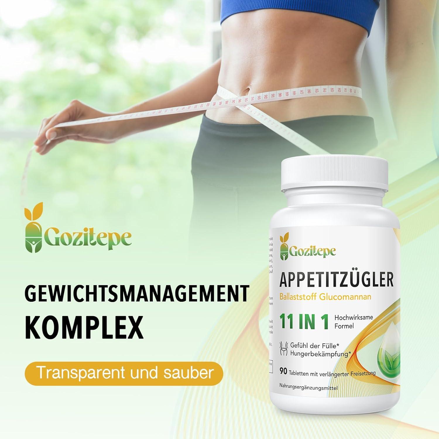 Natural Appetite Suppressant - Glucomannan from Konjac Root - 11 in 1 ...