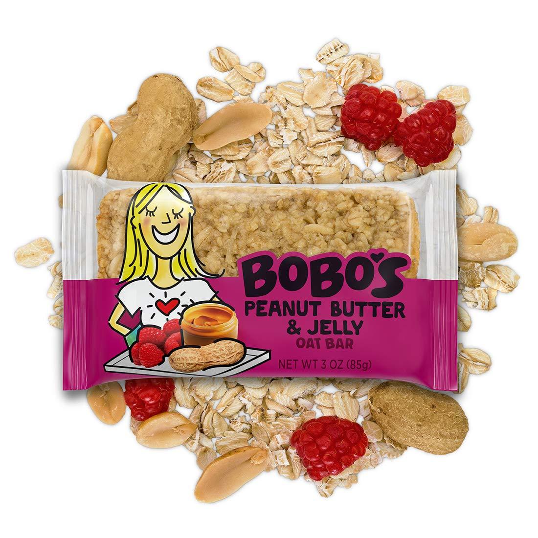 Bobo's Peanut Butter & Jelly Oat Bars - Gluten Free Vegan Snack | 12 ...