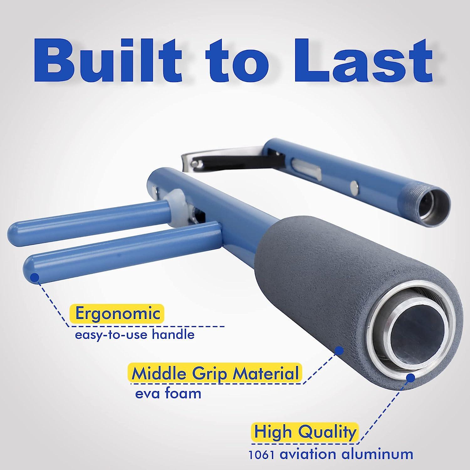 Long Handled Toenail Clippers, Two Stainless Steel Clippers Set, for ...