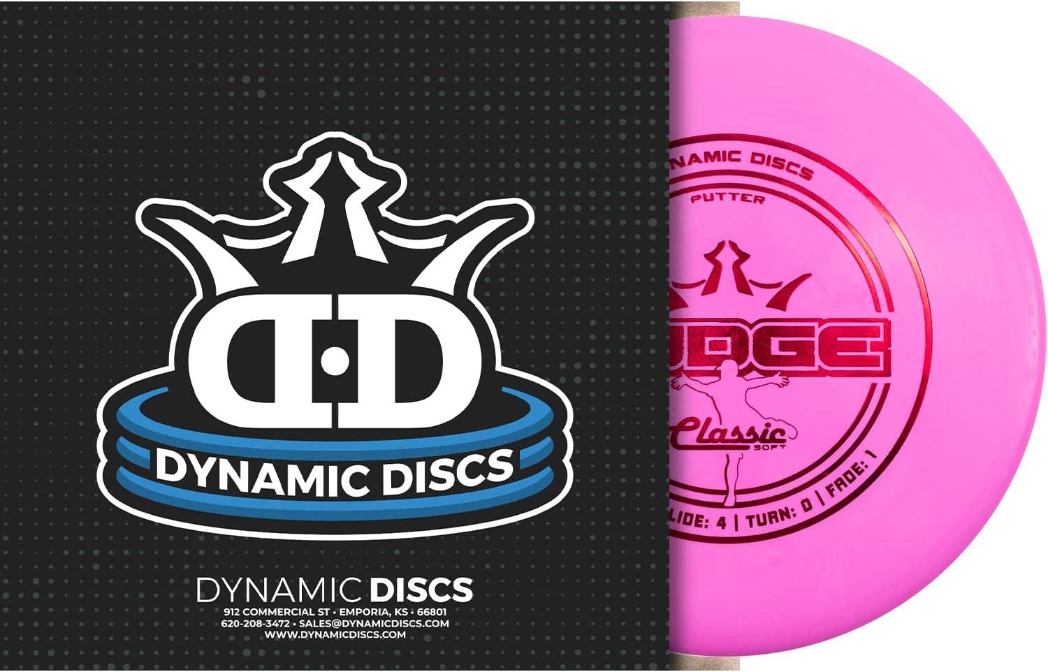 Dynamic Discs Classic Soft Emac Judge Disc Golf Putter - Yellow ...