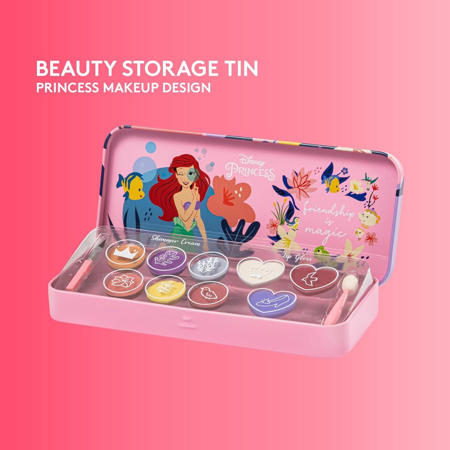 Lip Smacker Disney Princess Adventure Color Tin Lips and Face Makeup ...