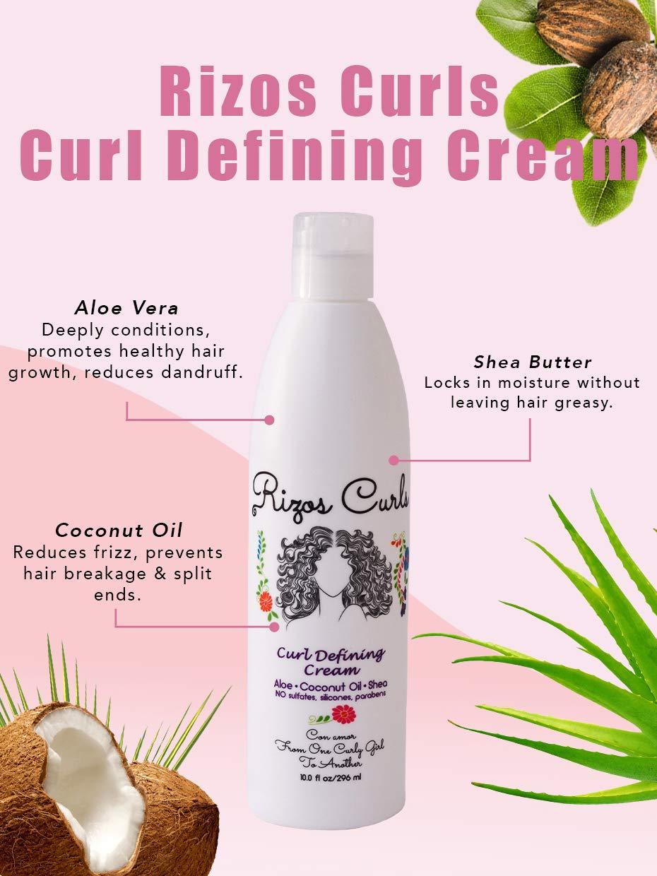 Rizos Curls Curl Defining Cream | For Defined, Bouncy, Shiny Curls ...
