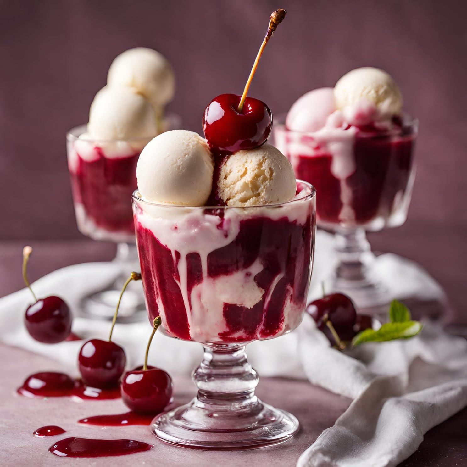 Cherry Desserts Sauce | Seductive Topping 600g - Delicia | Versatile ...