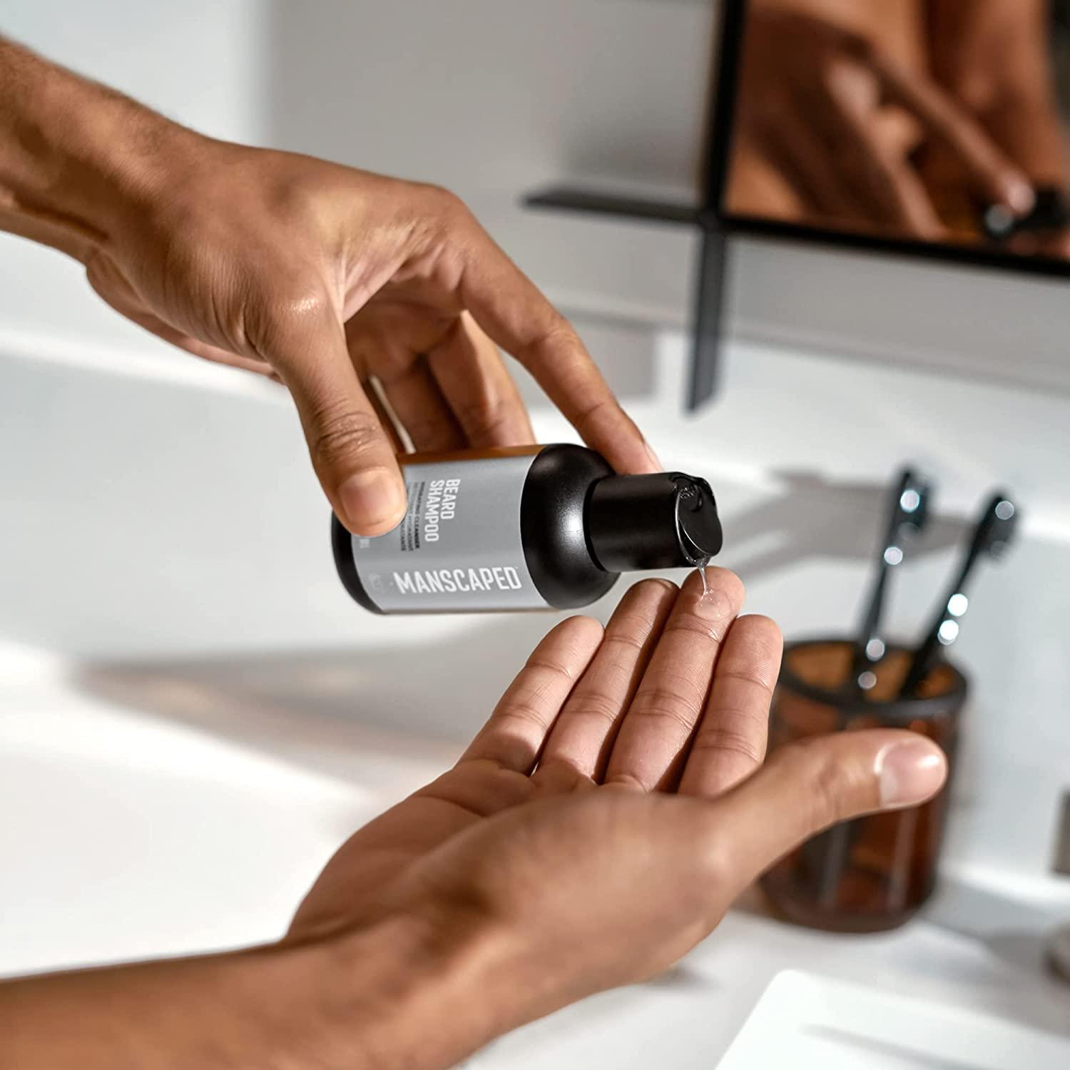 Manscaped Beard Hedger Advanced Kit with Precision Trimmer, Hydrating ...