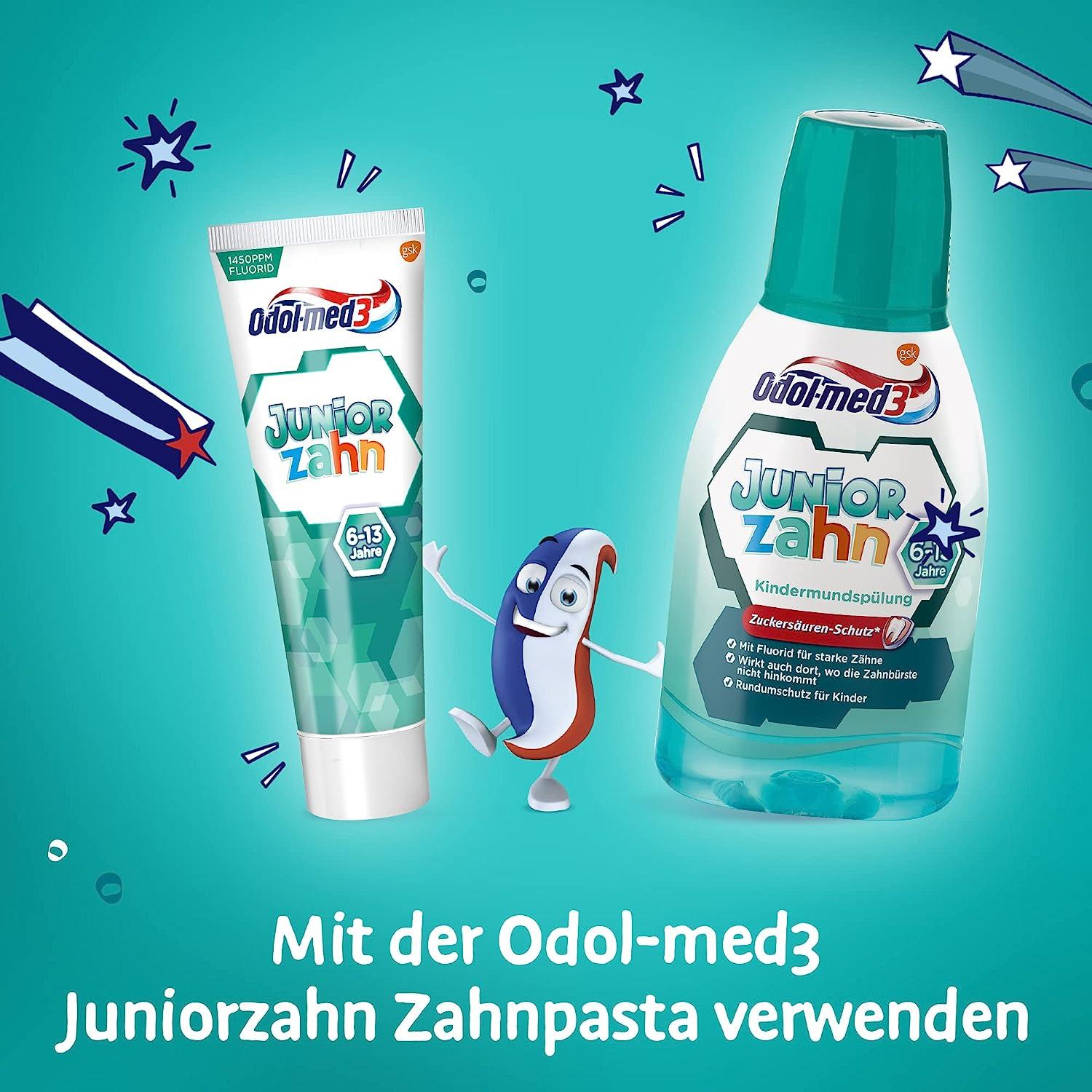 Odol-med3 Junior Tooth 300ml - Gentle and Effective Kids Toothpaste ...