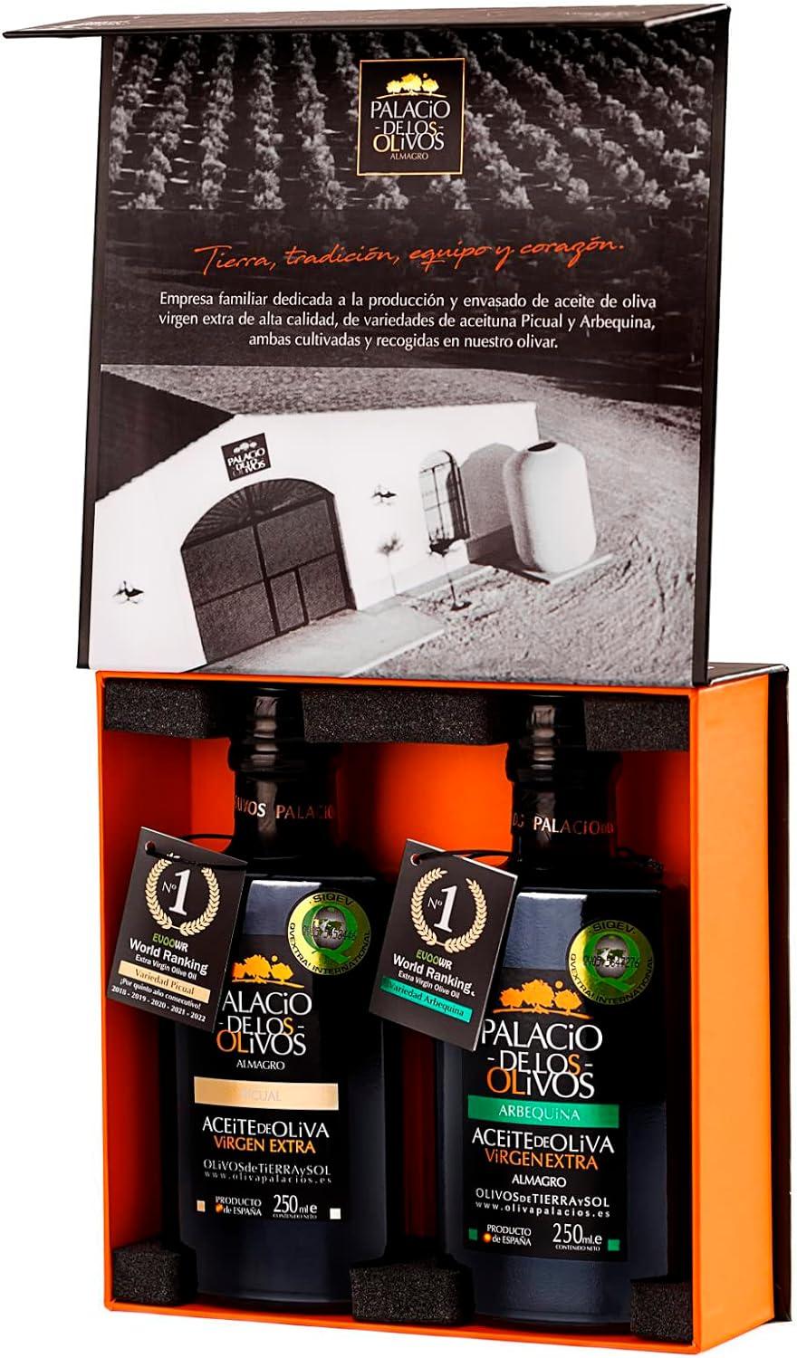 PALACIO DE LOS OLIVOS - DUO Case with Spanish Extra Virgin Olive Oil ...