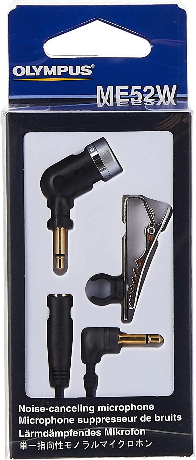 Olympus ME-52W Noise Canceling Microphone - Enhanced Audio Quality ...