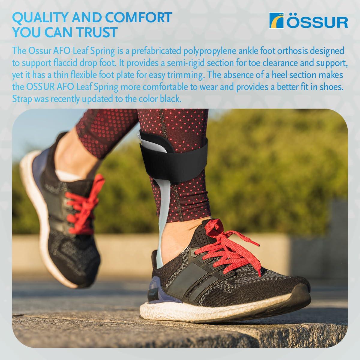Ossur AFO Leaf Spring Ankle-Foot Orthosis for Drop Foot | Low-Profile ...
