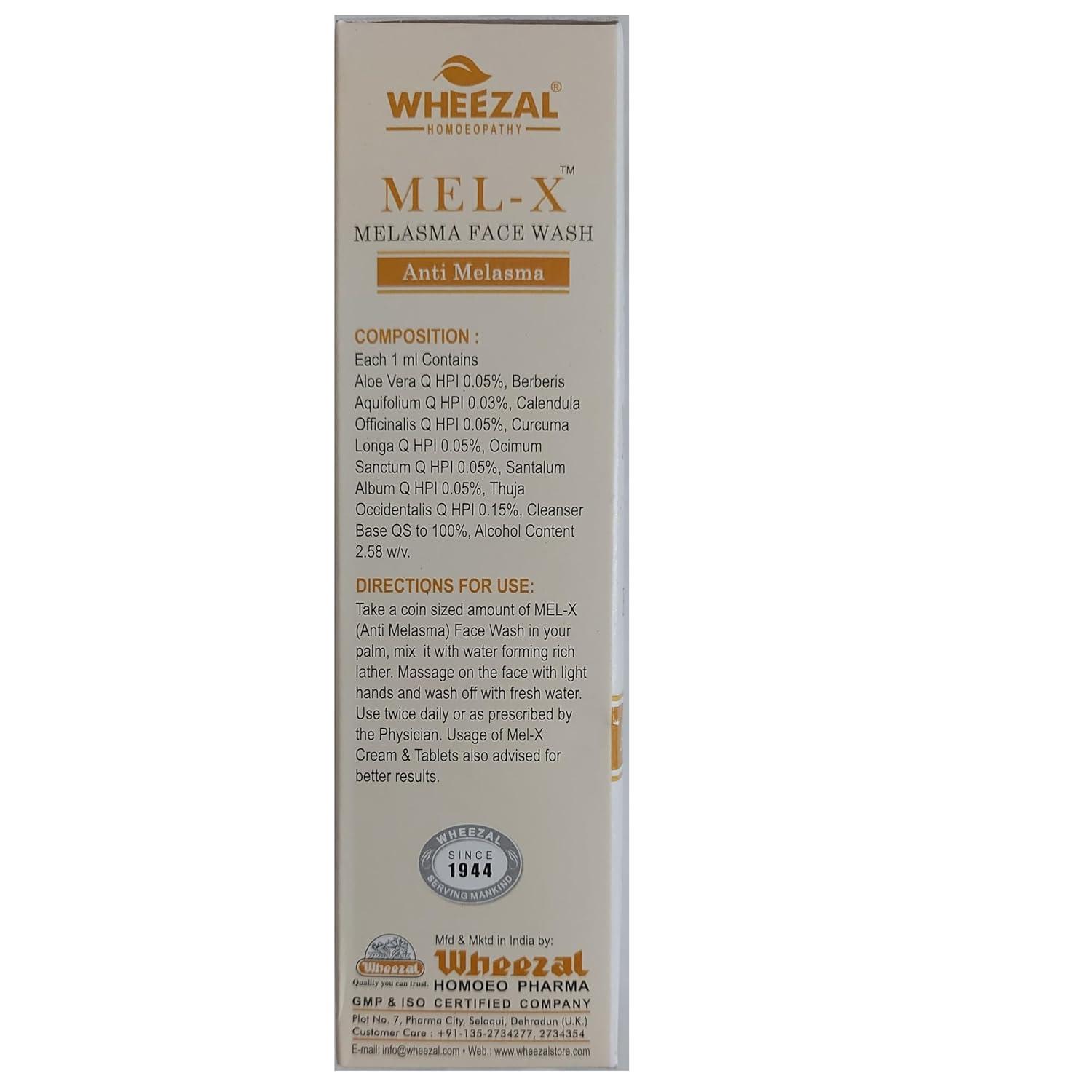 Mel-X Melasma Face Wash 100ml - Brighten & Revitalize Your Skin | SG ...