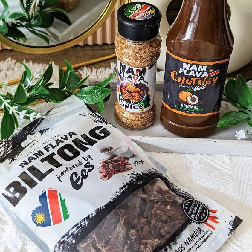 Nam Flava - Original Namibian Biltong 100g | Premium Dried Meat & Beef ...