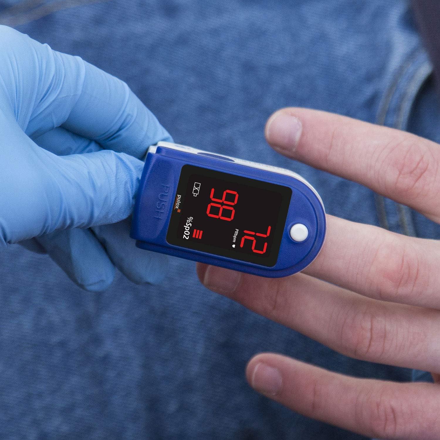 Buy Pulse Oximeter PULOX PO-100 Solo - Light Blue | Accurate Health ...