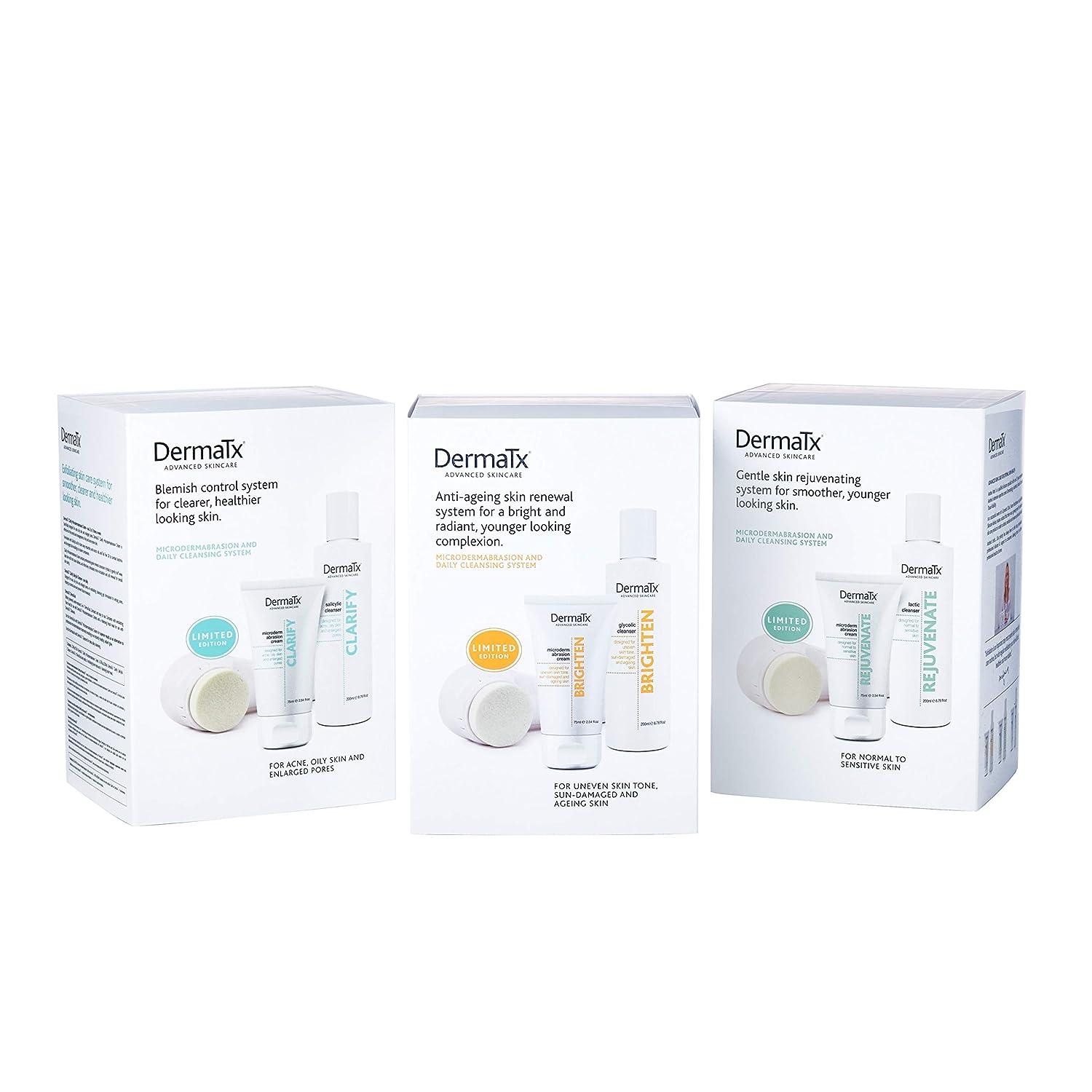 DermaTx BRIGHTEN Kit - Brightening Skincare System for Radiant Skin ...
