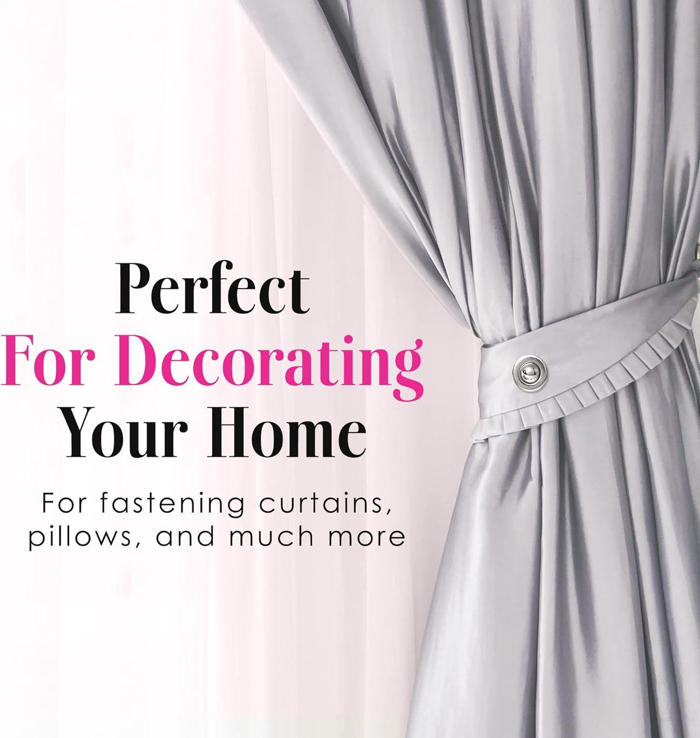 Maggie Snaps Triple Pack: Magnetic Snap Buttons for Fastening Fabrics ...