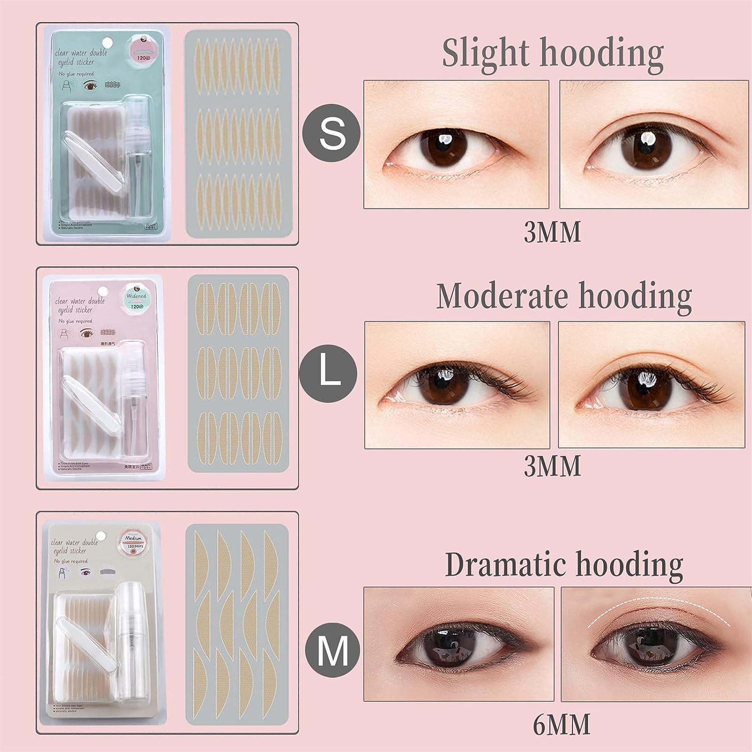 Invisible Eye-Lifting Strips by Sticked - 240 Pcs Double Eyelid Tape ...