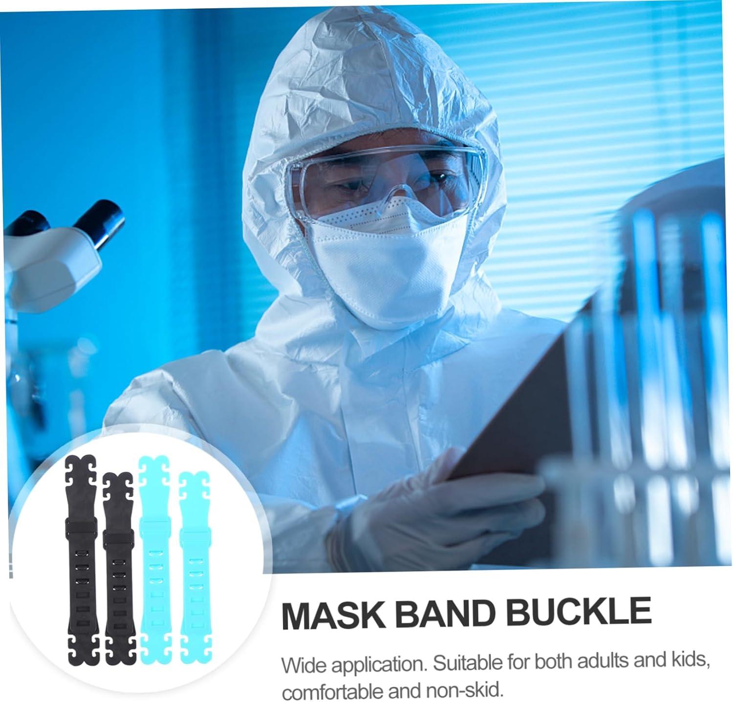 Minkissy 40-Pack Kids Face Masks with Neck Clip & Extension Bands ...