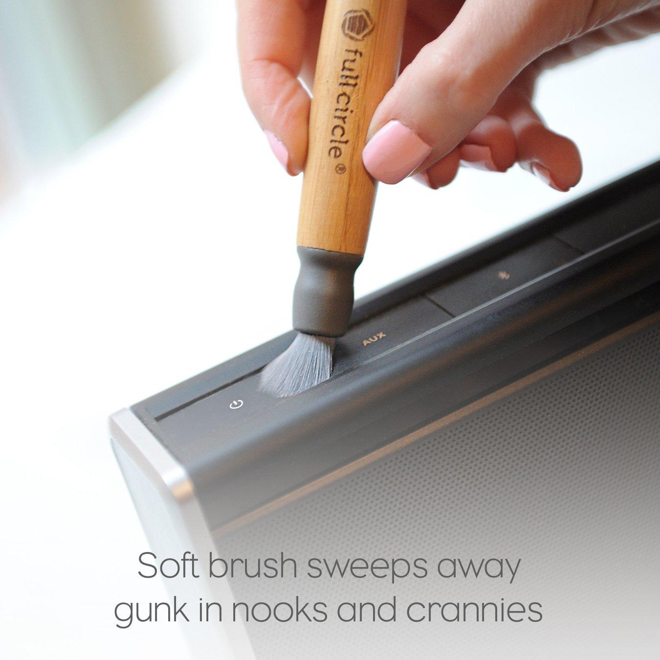 Full Circle Control Alt Clean 3-in-1 Electronics Cleaning Brush Set ...