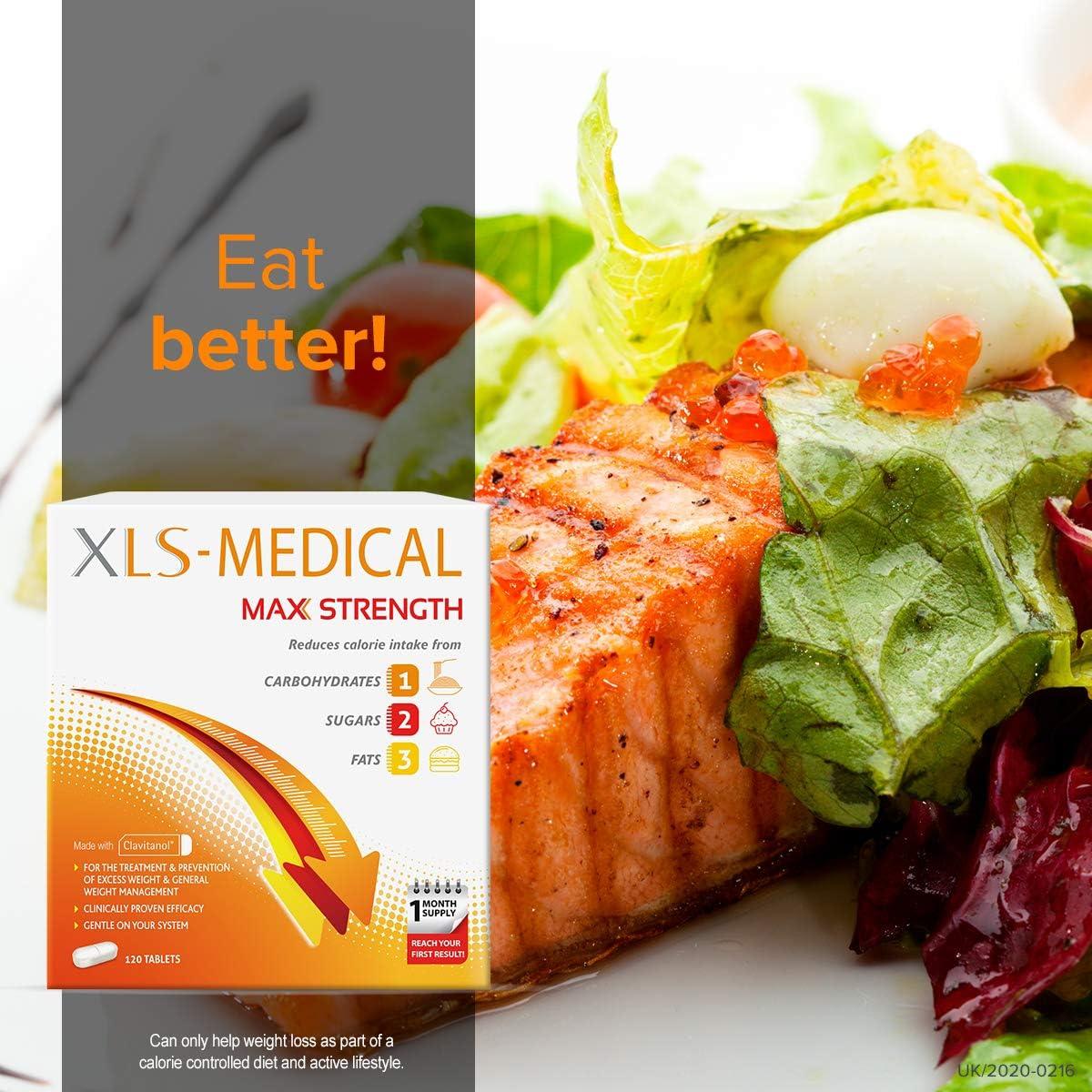 XLS Medical Max Strength Tablets - Reduce Calorie Intake from ...
