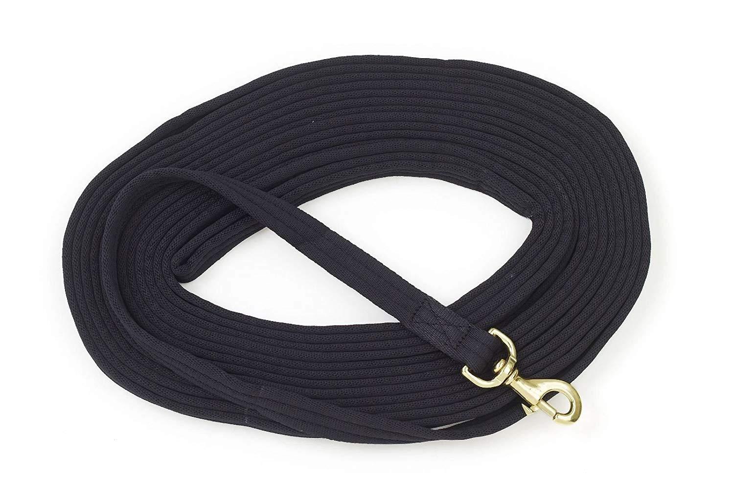 Centaur 35ft Black Padded Lunge Line - Premium Quality Training ...