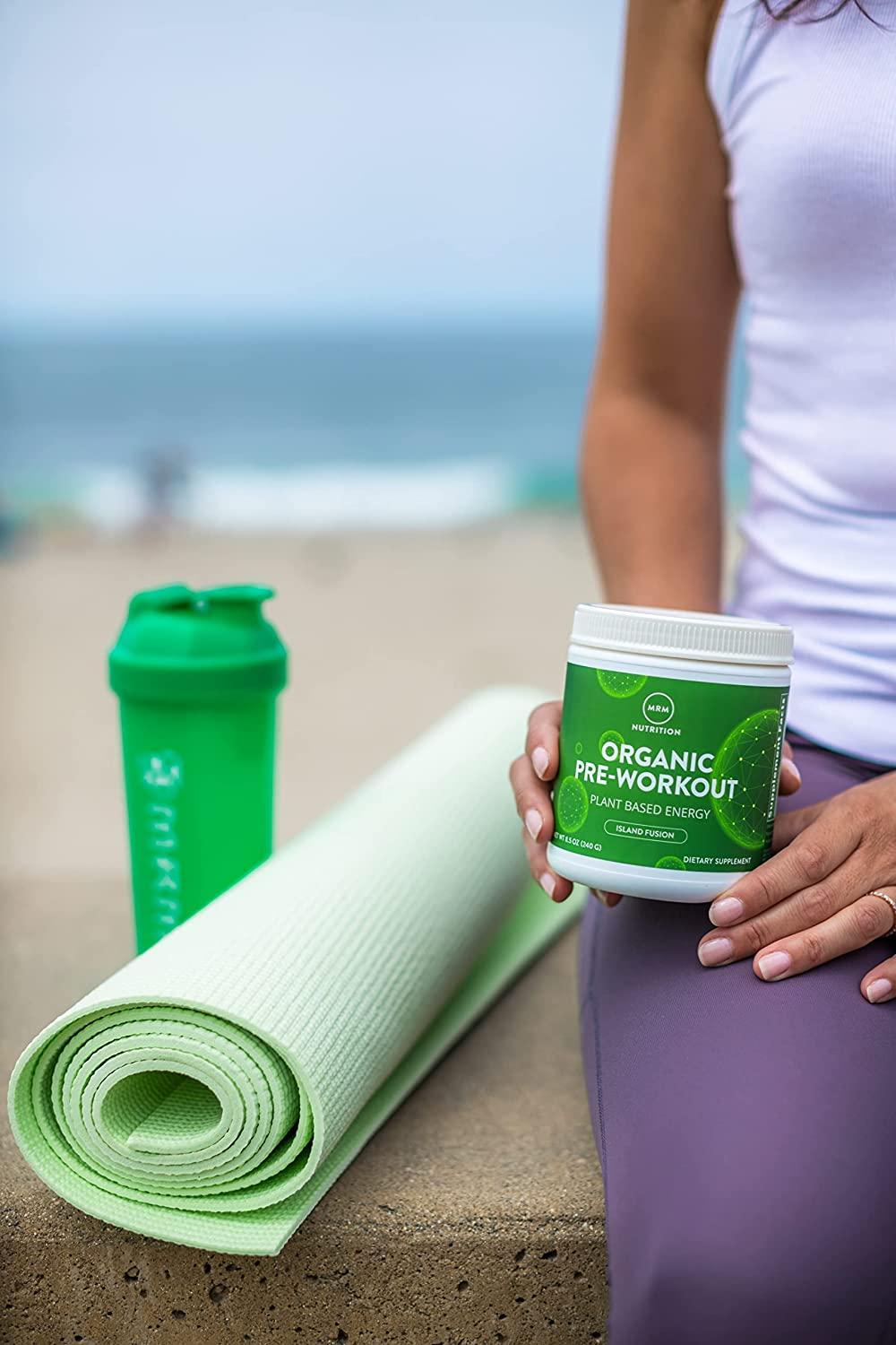 MRM Nutrition Organic Pre-Workout Powder | Black Cherry Flavored ...