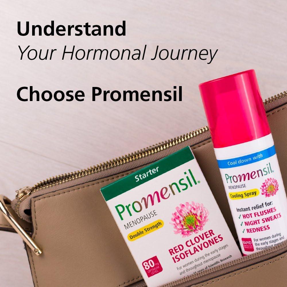 Promensil Red Clover Double Strength 30 Tablets - Natural Menopause ...