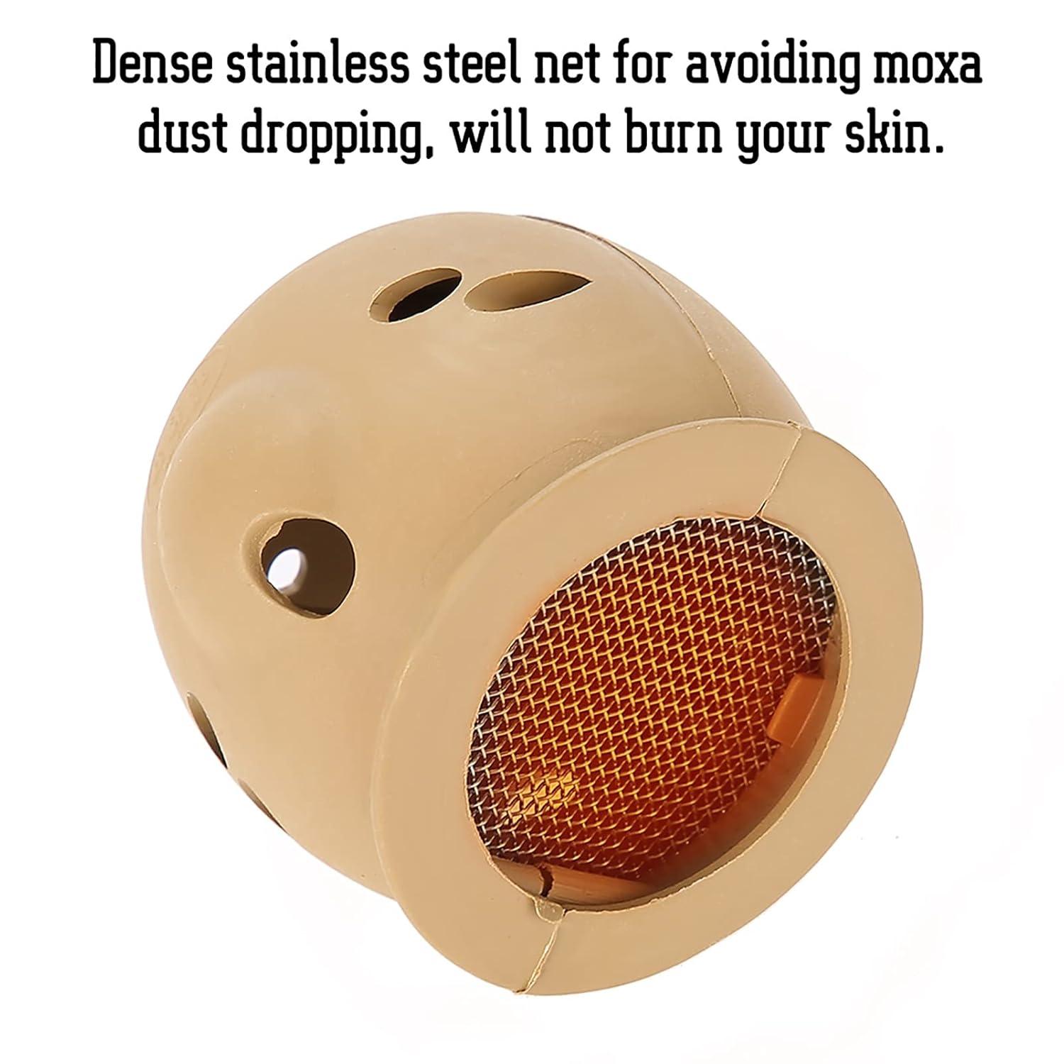 Buy Reusable Self-Adhesive Moxa Moxibustion Box | Moxa Bruner Stick-On ...