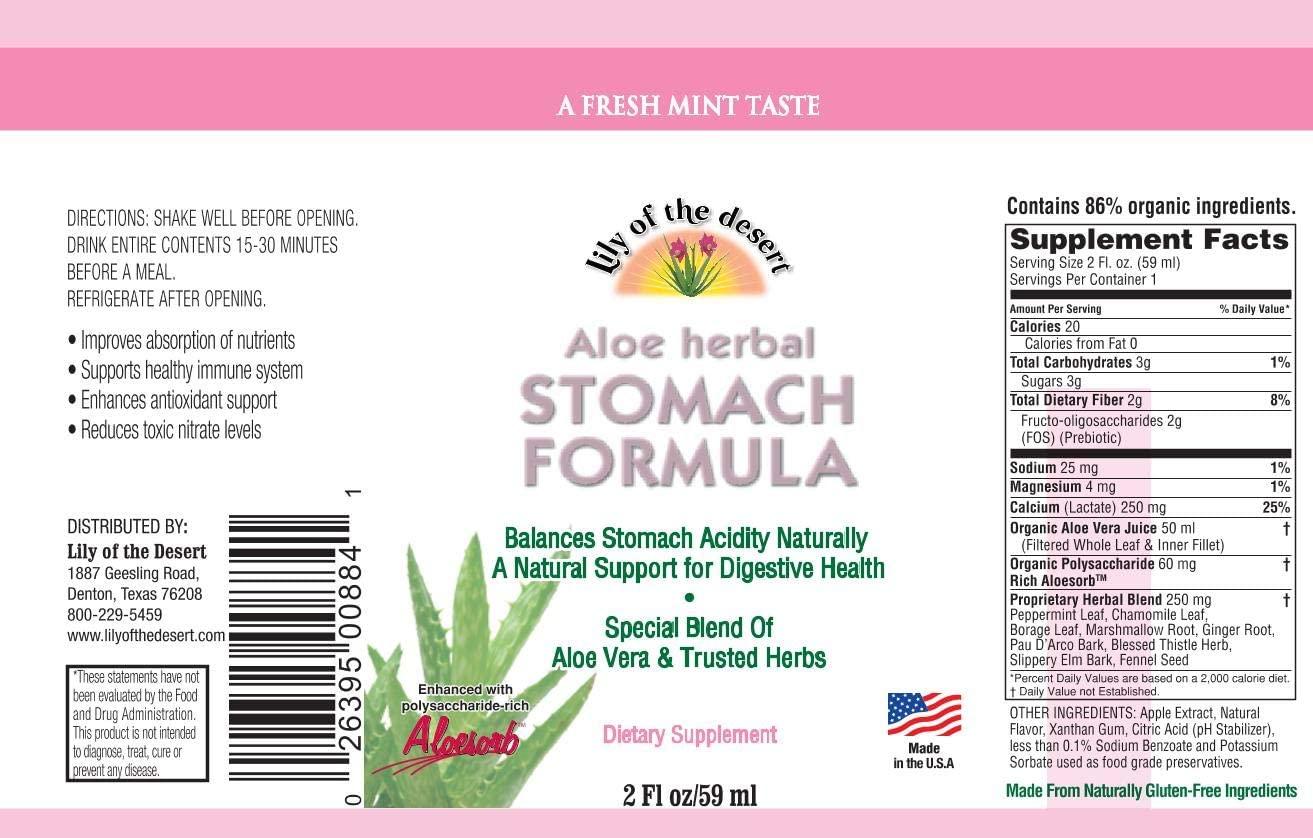 Stomach Formula Shot - Fresh Mint Flavor | 2.5 lb - Digestive Support ...