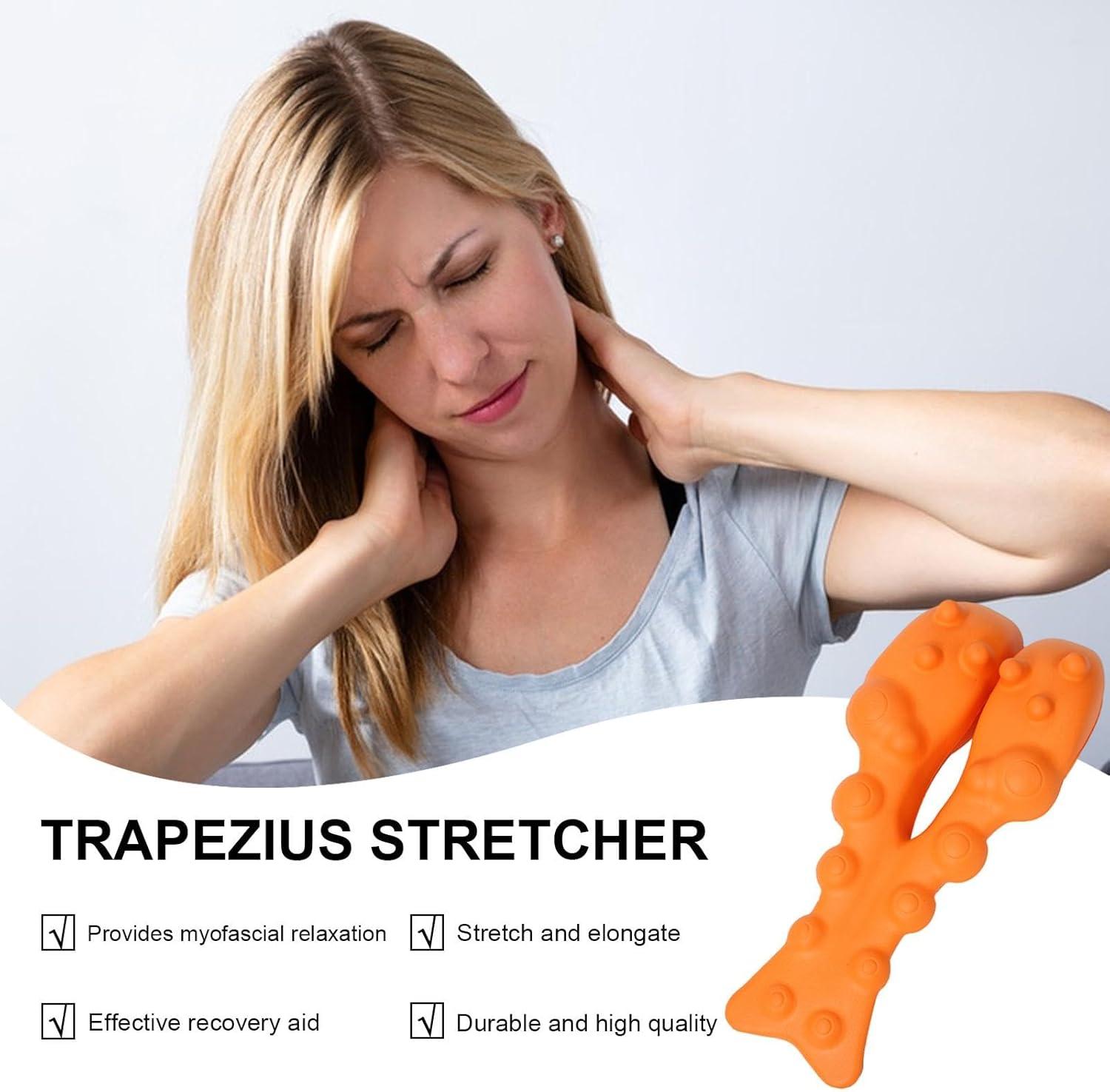 Trapezius Stretcher | Muscle Relaxer and Trigger Point Massager ...