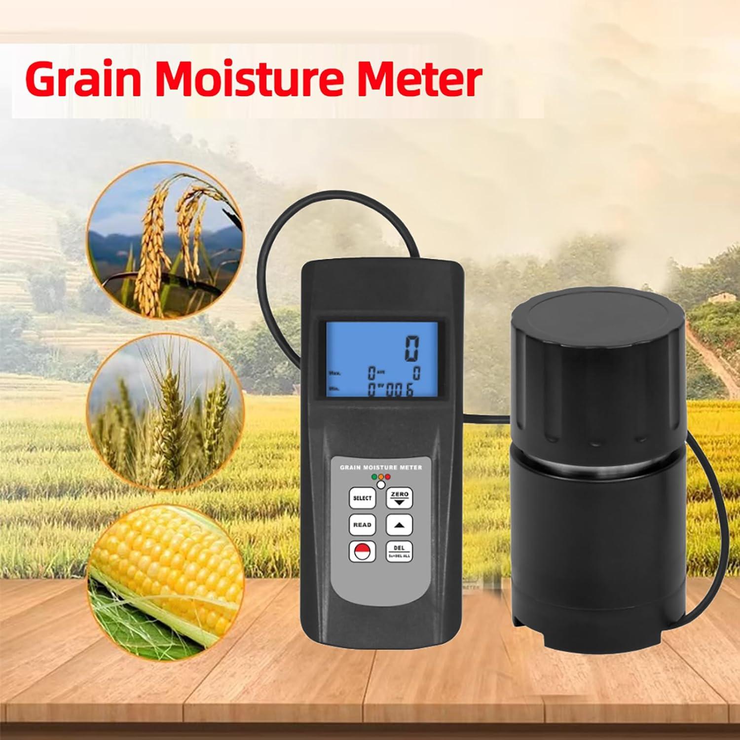 Hand-held Grain Moisture Tester Smart Grain Moisture Meter with ...