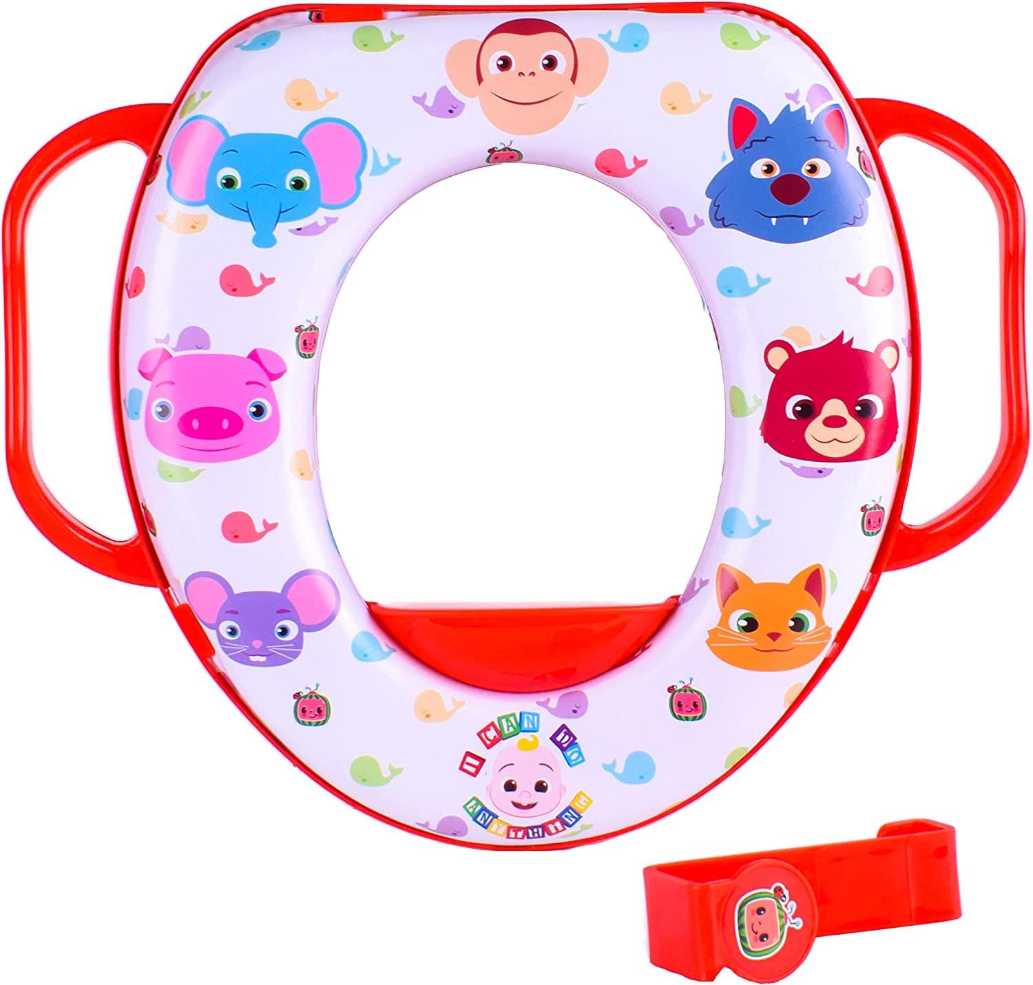 Sunny Days CoComelon Soft Potty Training Seat - Red | Easy Clean ...
