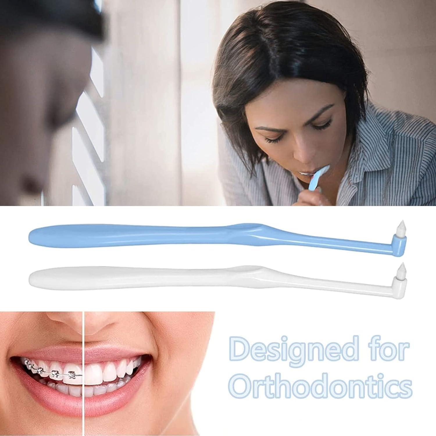 5 Pcs Interspace Toothbrushes - Orthodontic Interdental Brushes for ...
