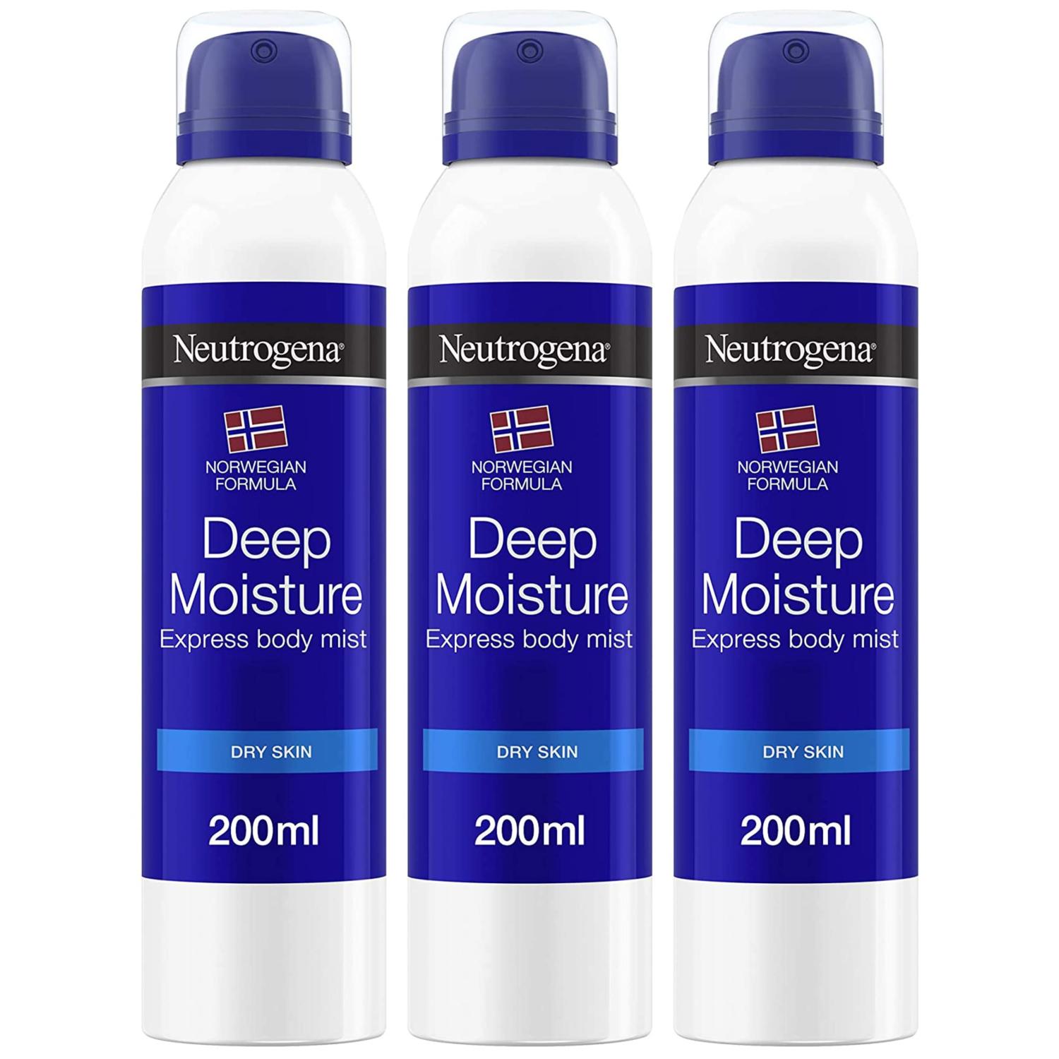 Neutrogena Norwegian Formula Deep Moisture Express Body Mist ...