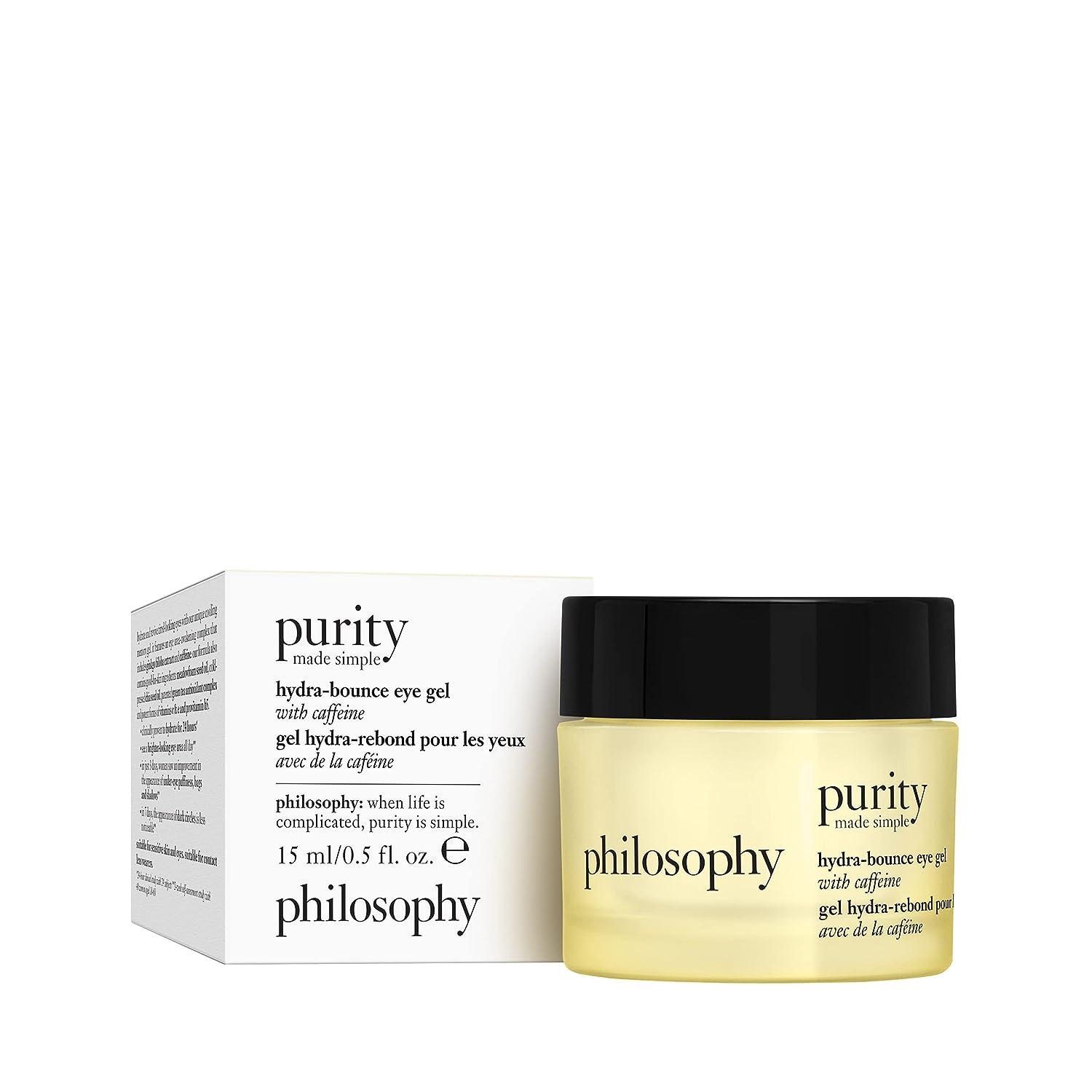 philosophy purity made simple Eye Gel 0.5 Fl Oz - Hydrating Eye ...