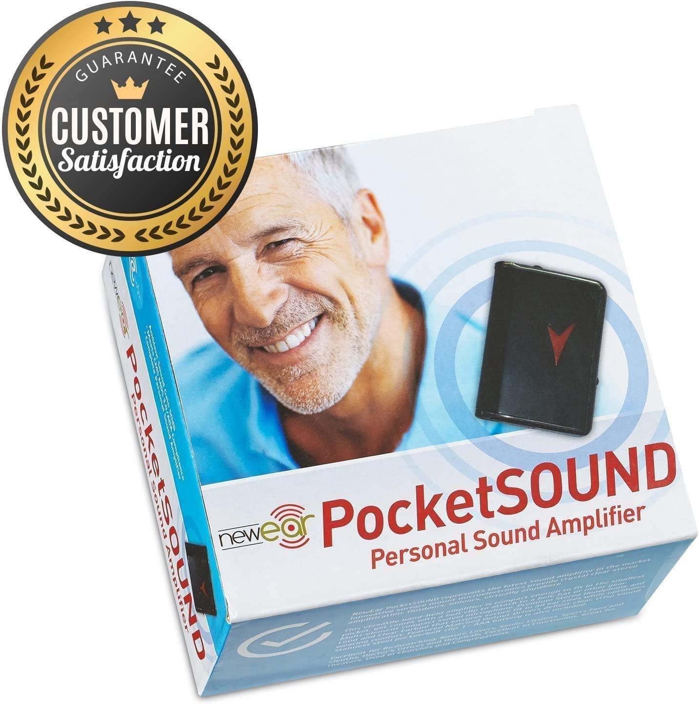 Personal Sound Amplifier - 50dB Audio Hearing & Voice Enhancer ...