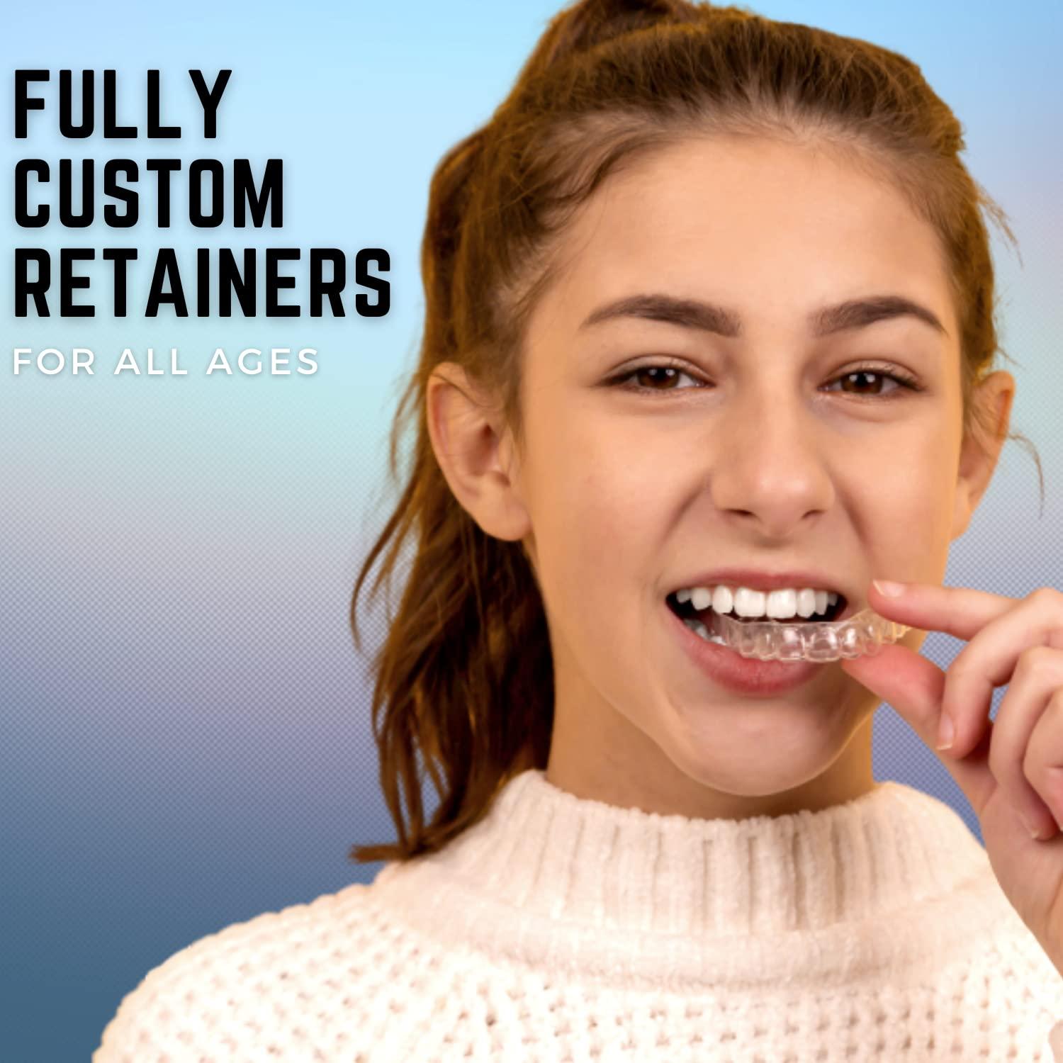 ClearRetain Upper Orthodontic Retainer - Prevent Teeth Shifting ...