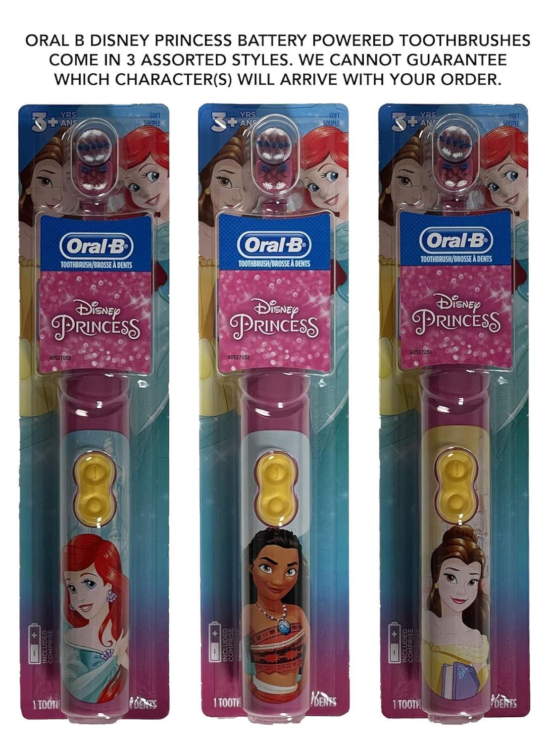 Oral-B Disney Princess Power Toothbrush Soft - 2 Pack | Buy Now with ...