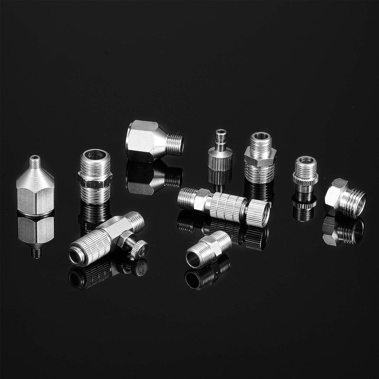 15-Piece Airbrush Quick Release Coupling Adapter Kit for Air Compressor ...