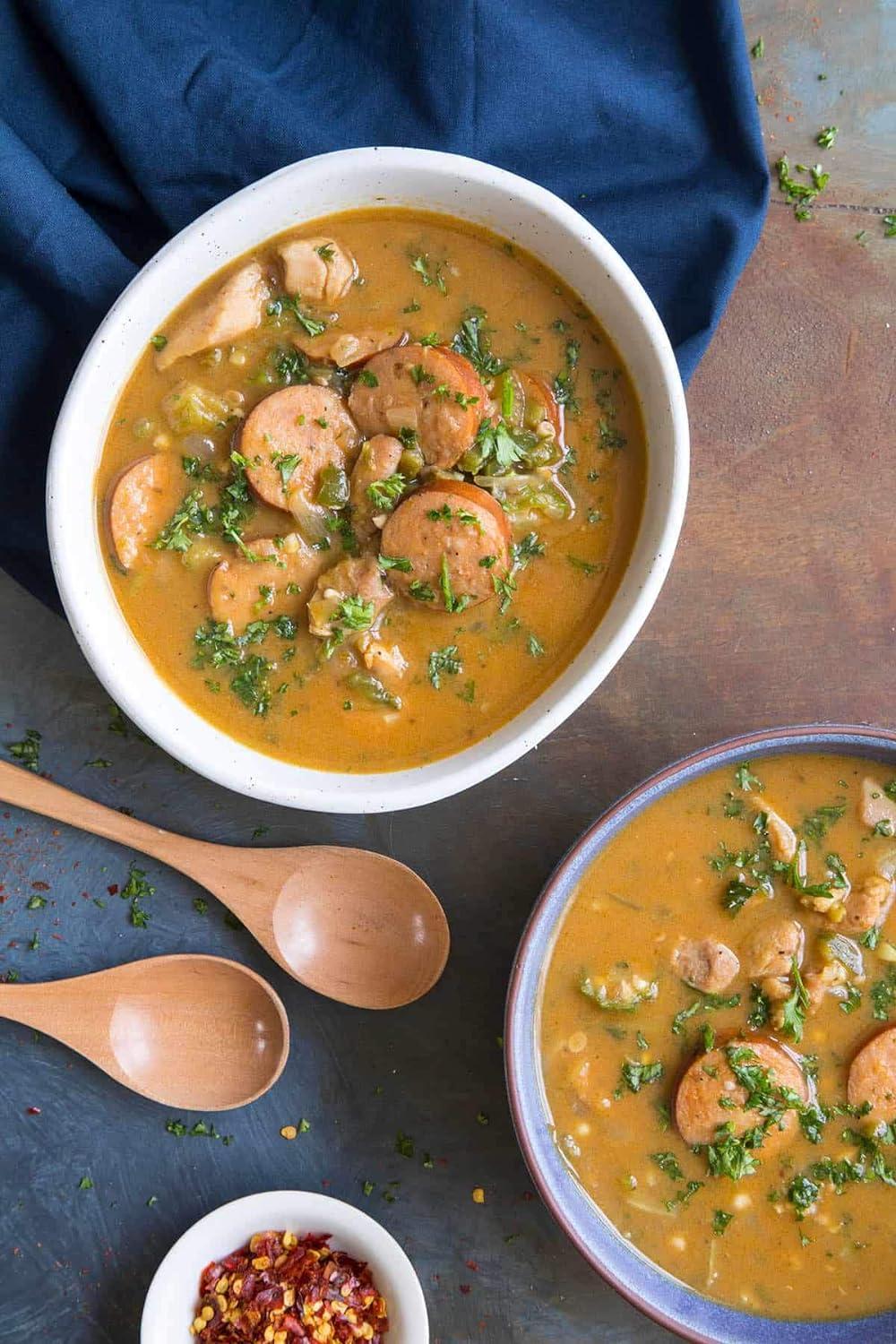 blue runner gumbo base