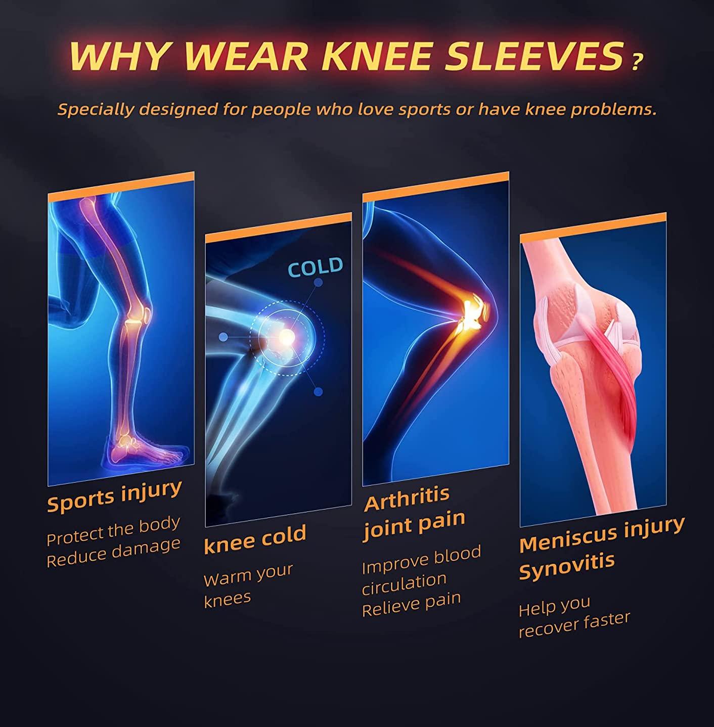 BFHB Active Plus Knee Pain Relief Brace for Men and Women | Sciatica ...