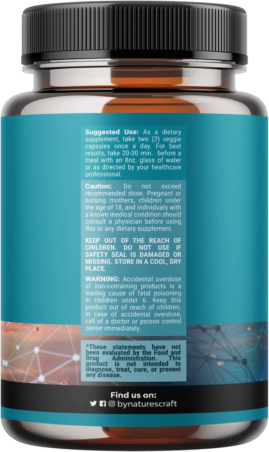 Natural Mind and Memory Supplement for Increased Mental Performance and ...