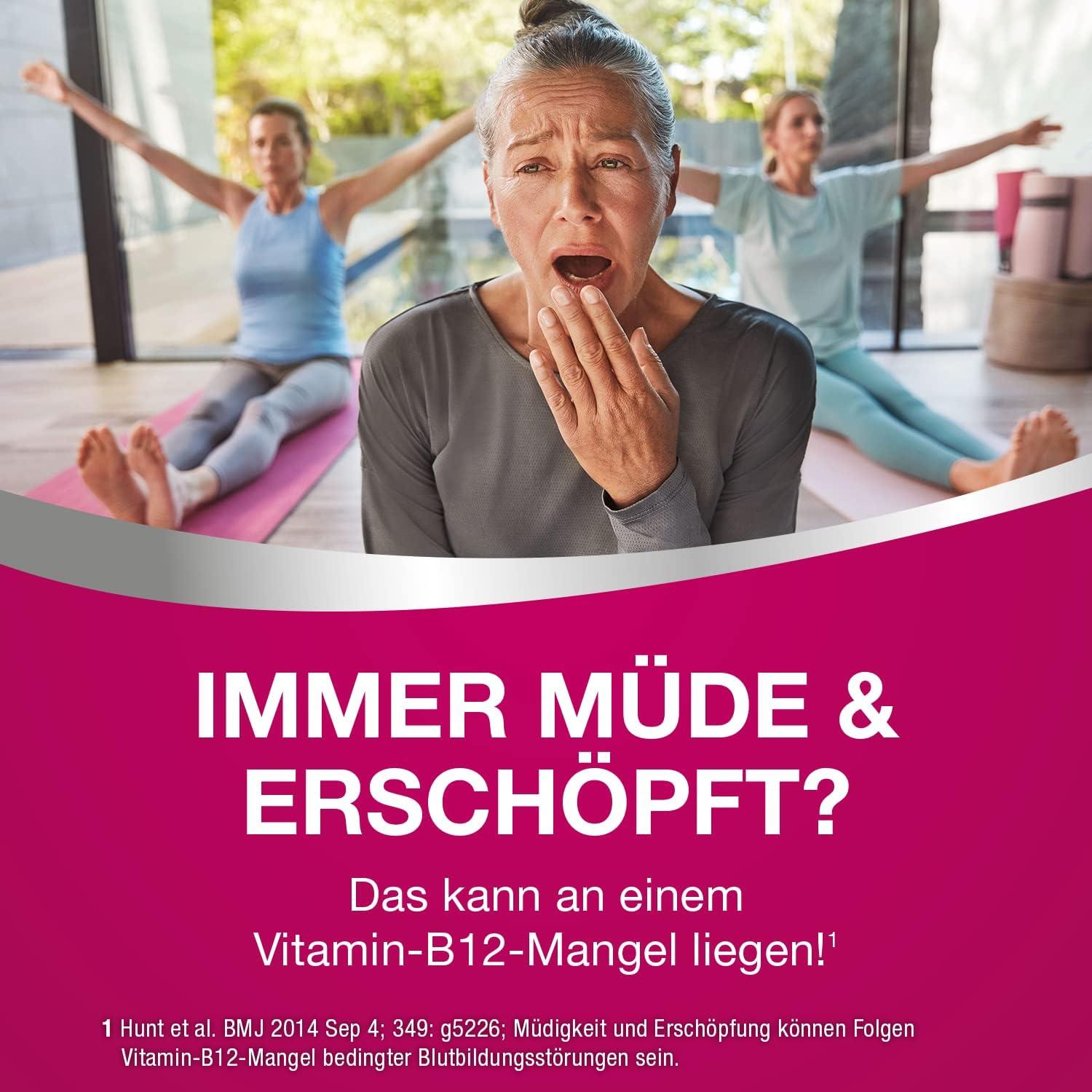B12 Ankermann Vitamin B12 Tablets - 1000 g for Fatigue Relief | 50 ...