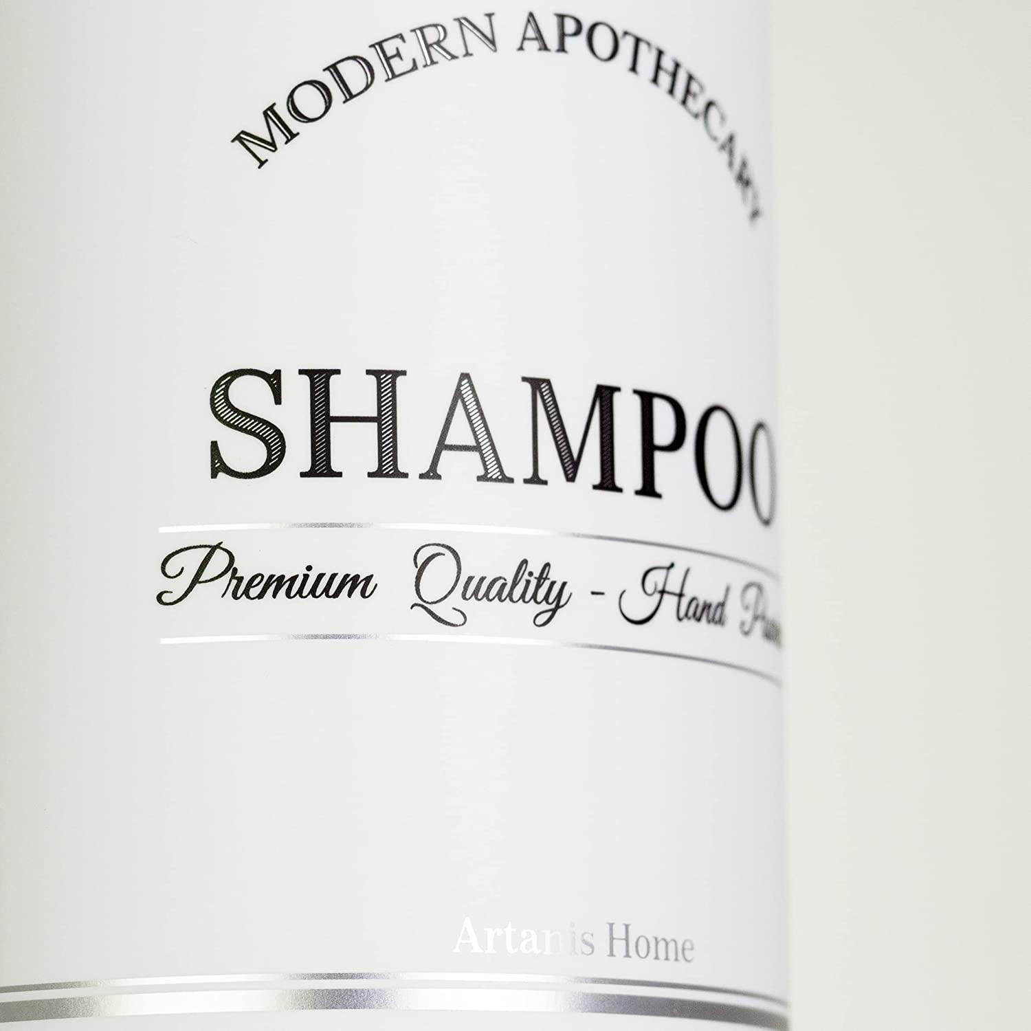 Refillable Shampoo and Conditioner Bottles with Stainless Steel Pumps ...