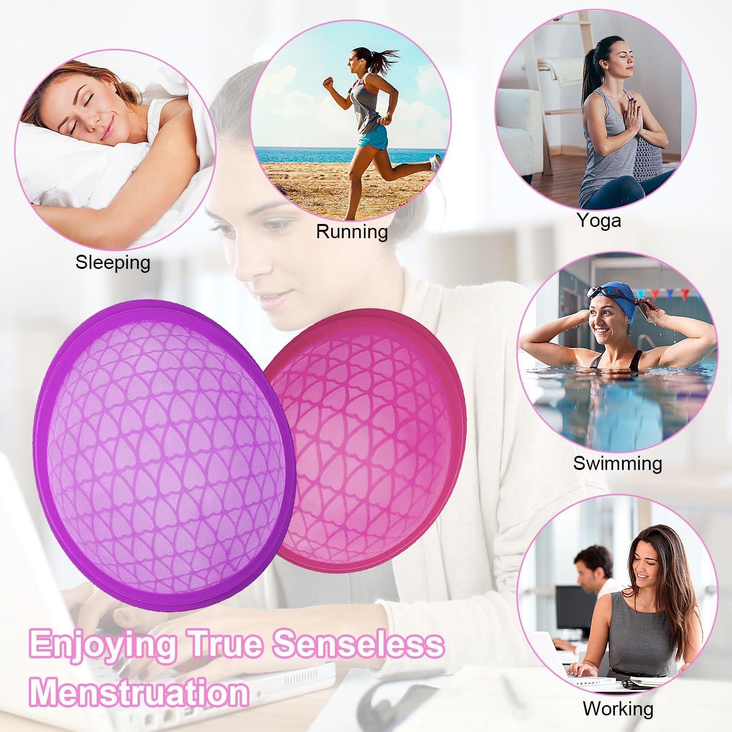 Buy Sustainable Menstrual Disc | Leak-Proof Period Disc for Light/Heavy ...