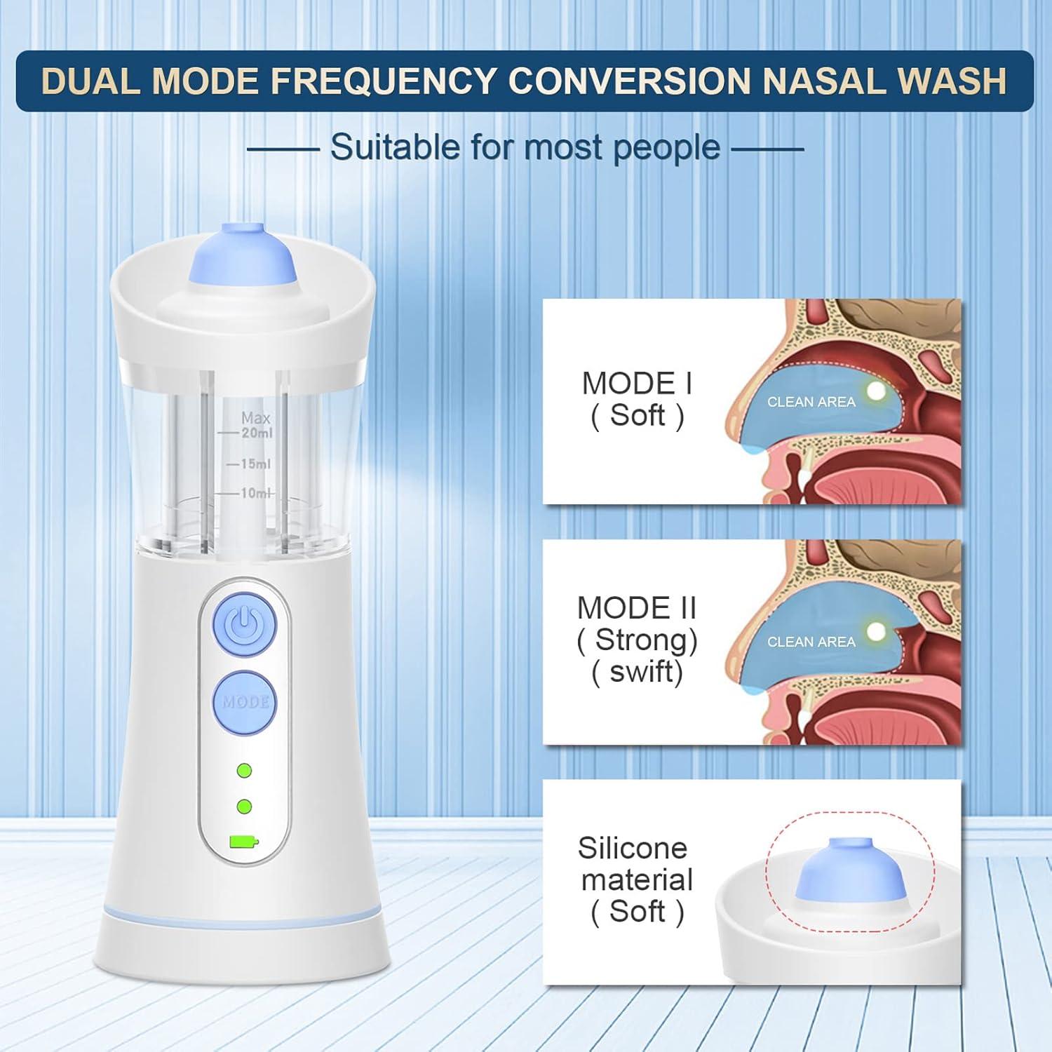 Handheld Nasal Rinse Machine Nose Cleaner Rinsing Device for Adult ...