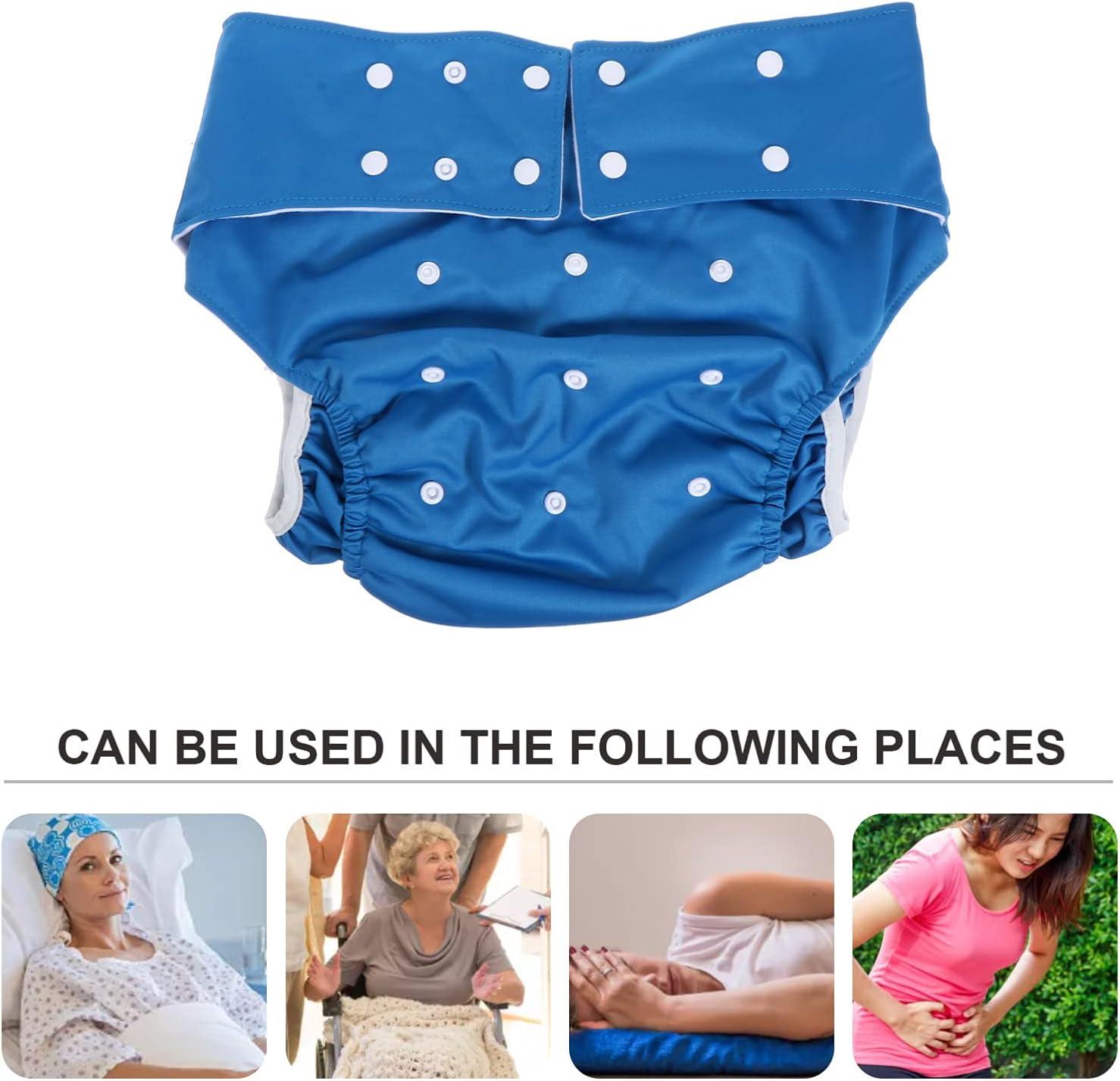 Healeeved Adult Reusable Swimming Diapers - Eco-Friendly Cloth Diapers ...