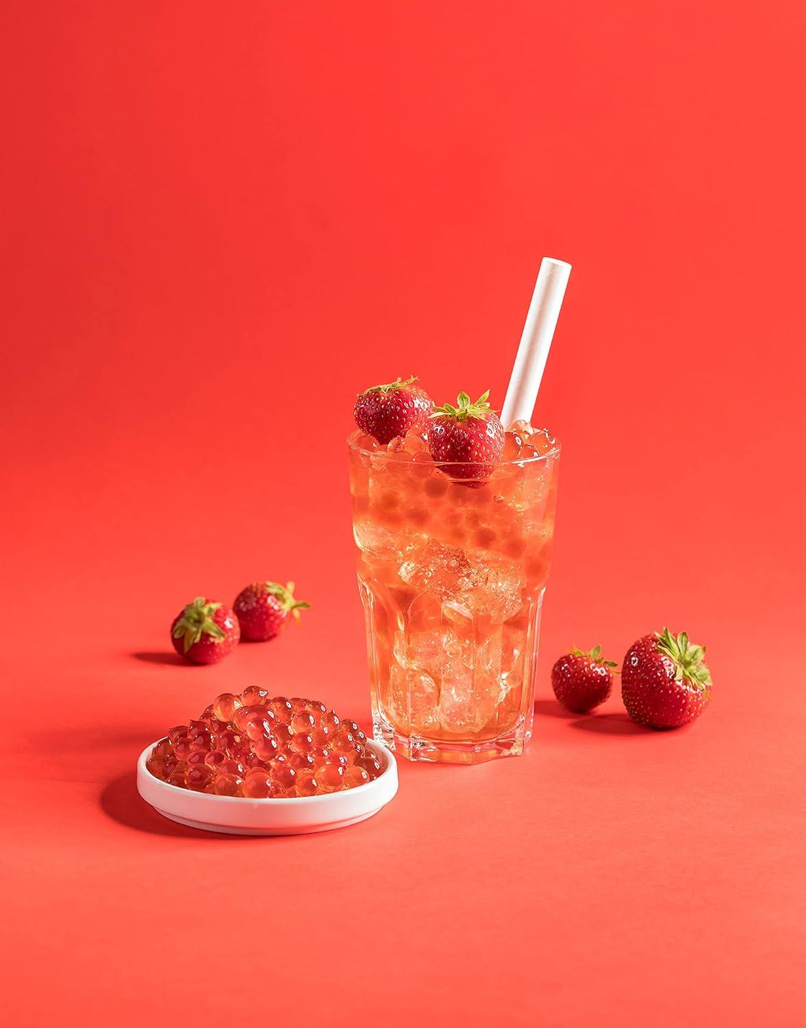 Buy Syrup BoboQ Fruits 2.5kg - Strawberry Flavor Bubble Tea Supplement ...